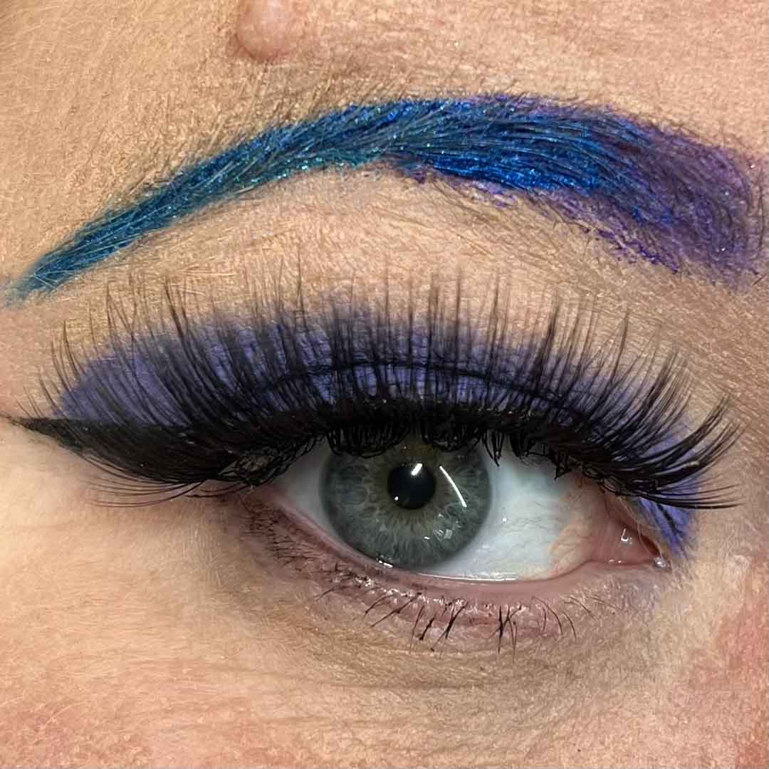 Royal Blue Eye Makeup