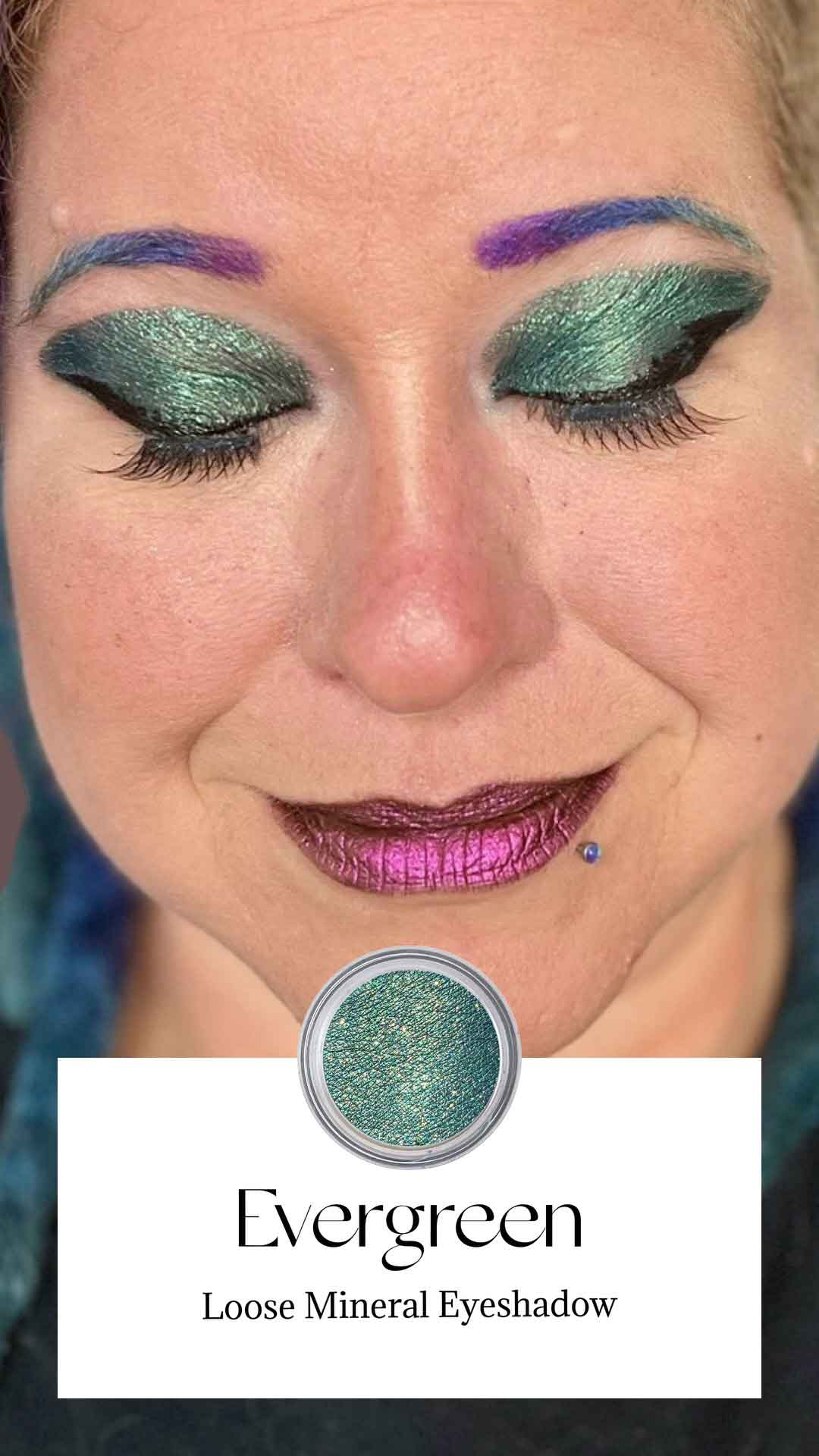 Evergreen - Green Eye Shadow | Surreal Makeup