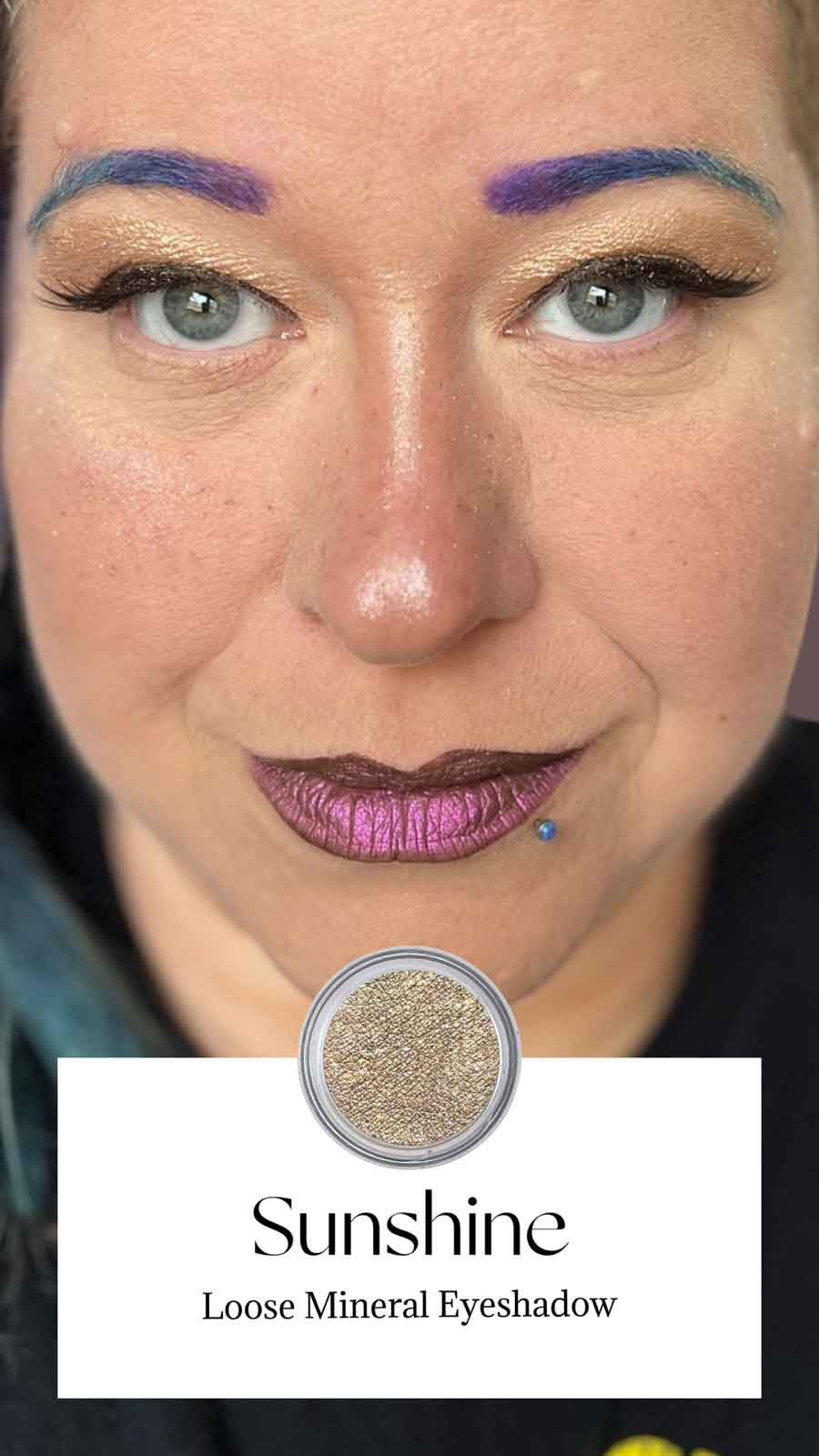 Sunshine - Gold Eye Shadow | Surreal Makeup